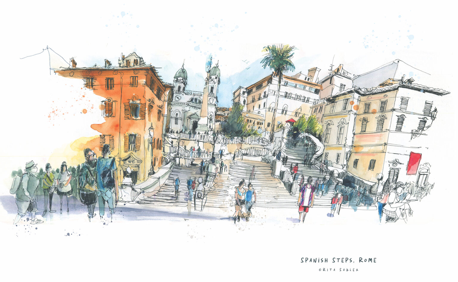 People in the City - Sketcher Fest Edmonds