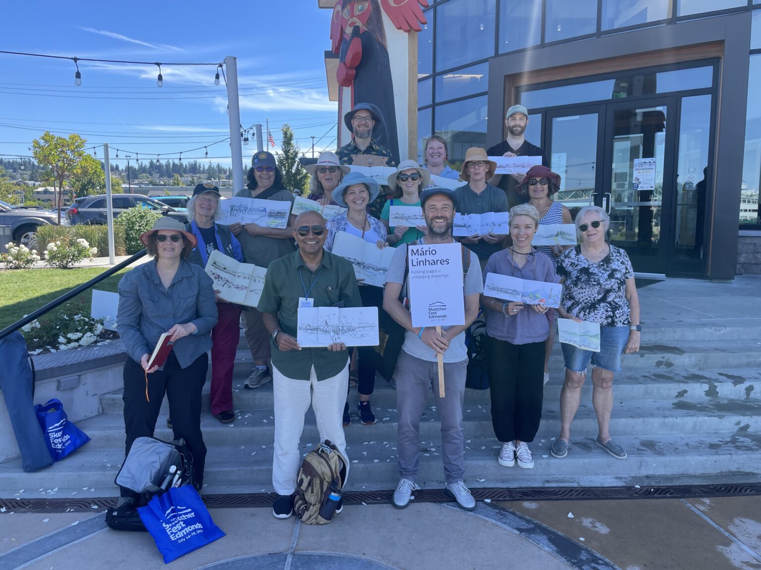 2023 Workshops photos - Sketcher Fest Edmonds