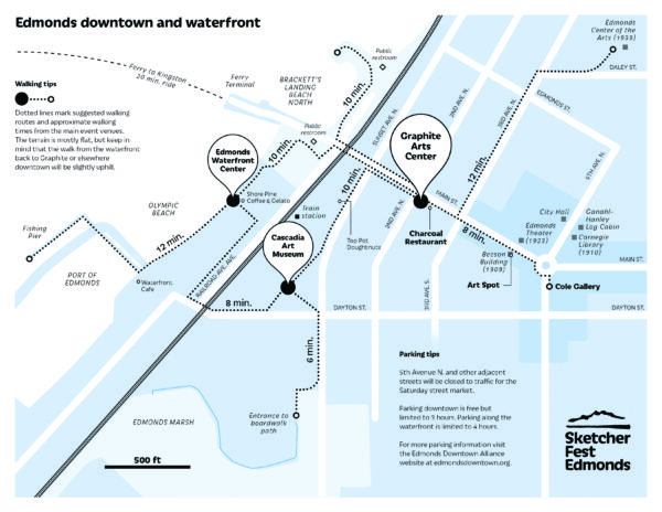Map - Sketcher Fest Edmonds