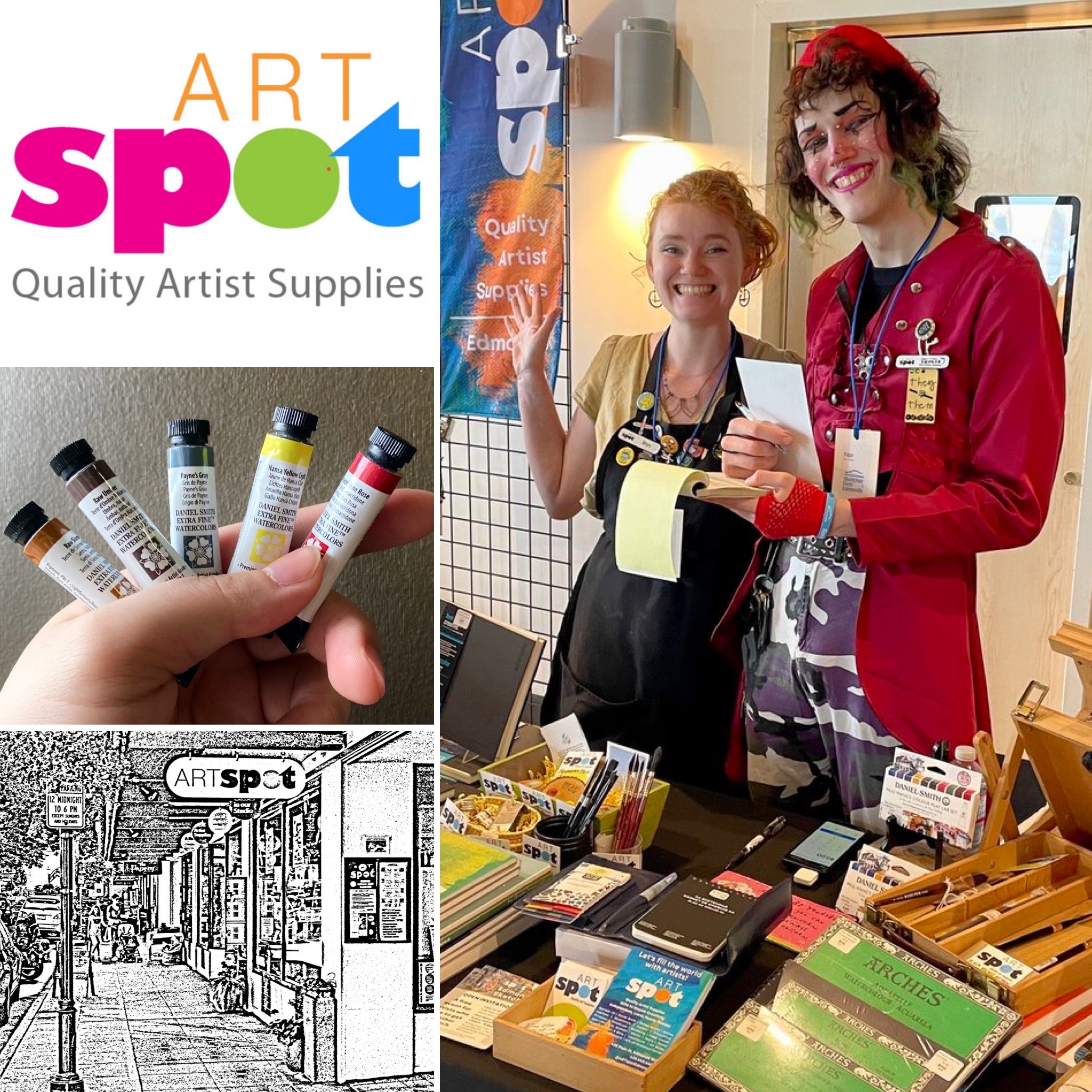 Hot Dogs and Apple Pie at ARTspot - Sketcher Fest Edmonds