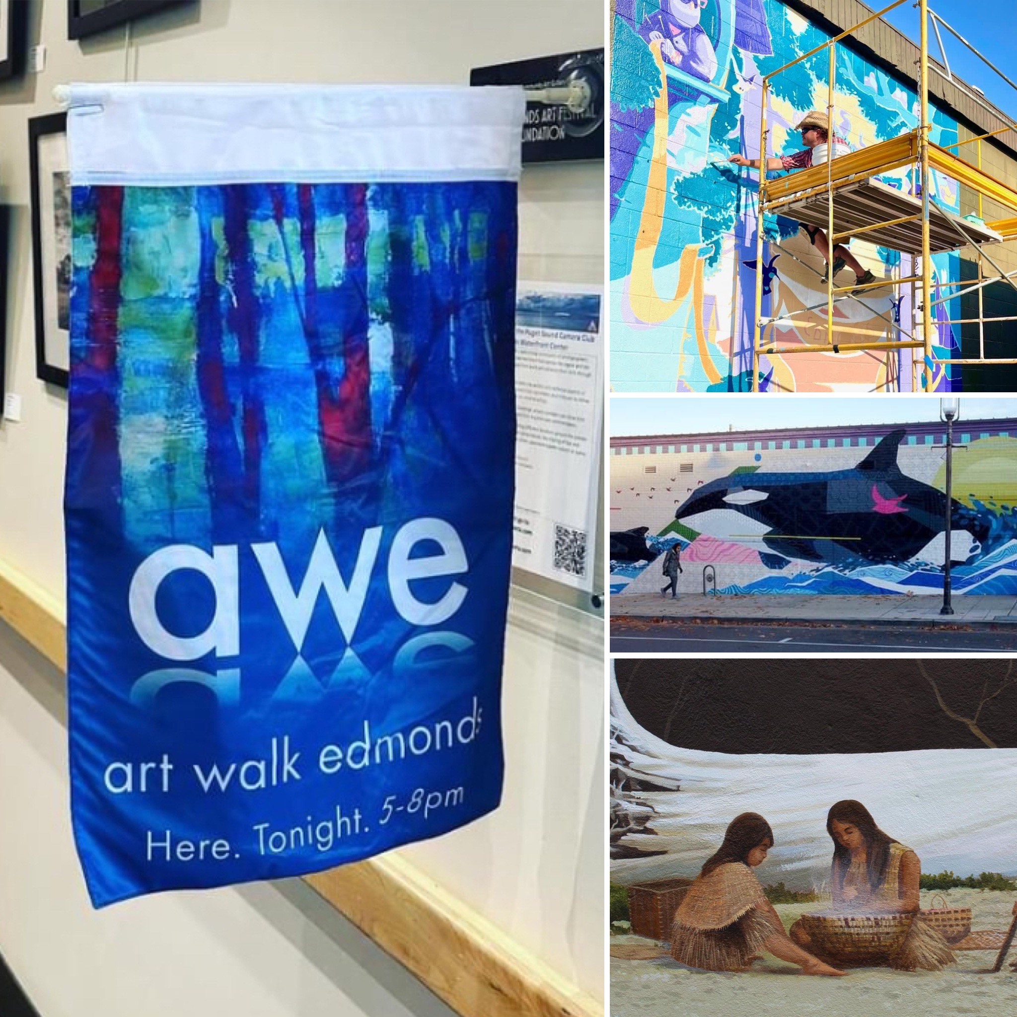 Meet the Murals of Edmonds - Sketcher Fest Edmonds