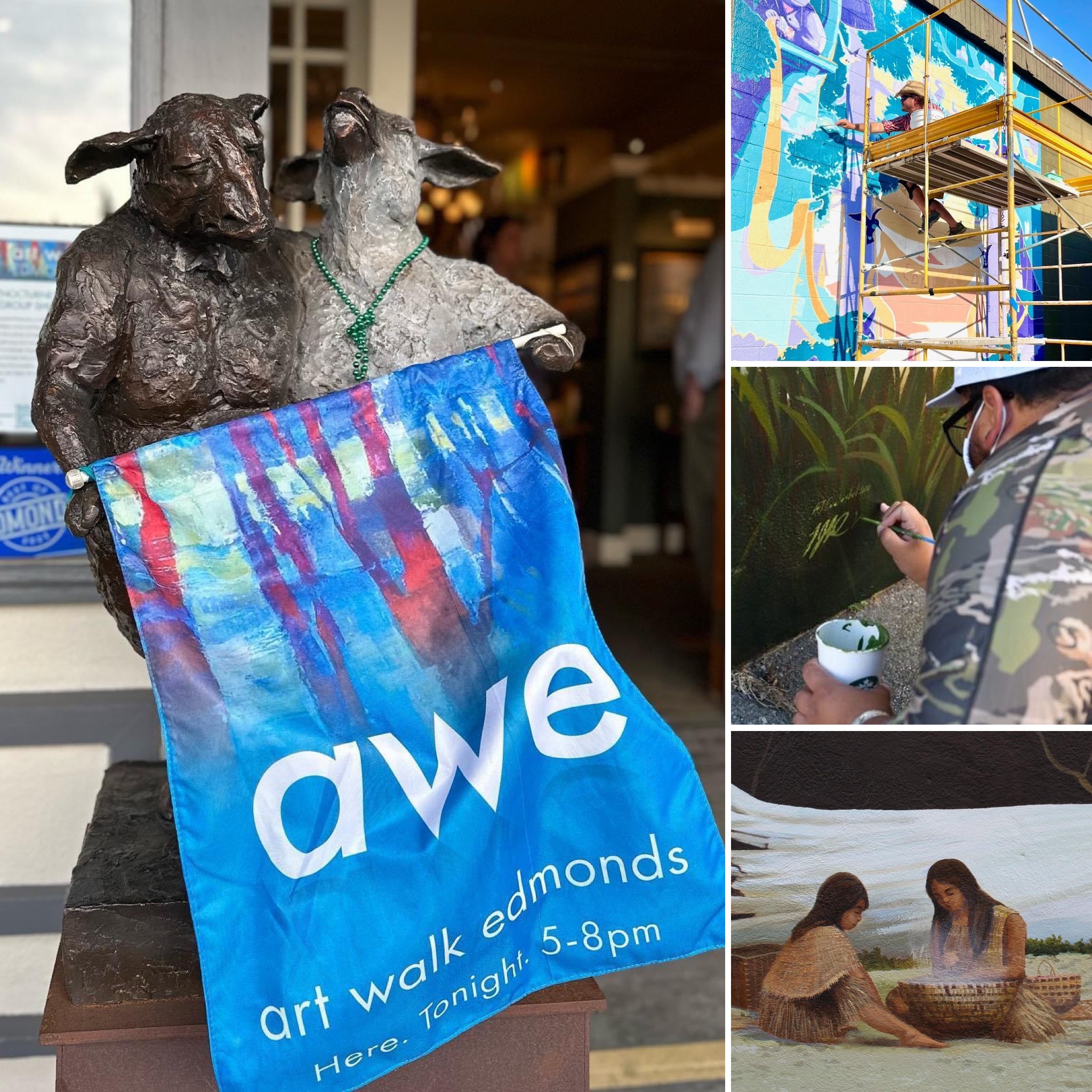 Meet the Murals of Edmonds - Sketcher Fest Edmonds