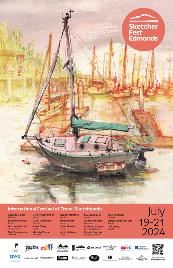 The Sketcher Fest 2024 official poster is here! - Sketcher Fest Edmonds